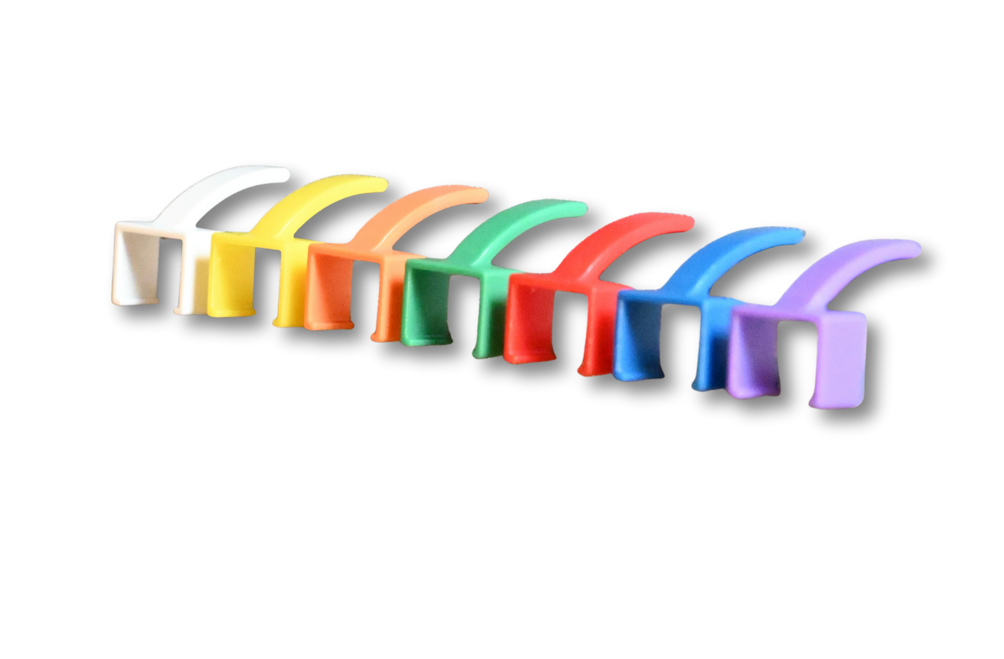 Farvede clips til GIGA-LAN RJ45 Patch Kabler - Lan-Com A/S